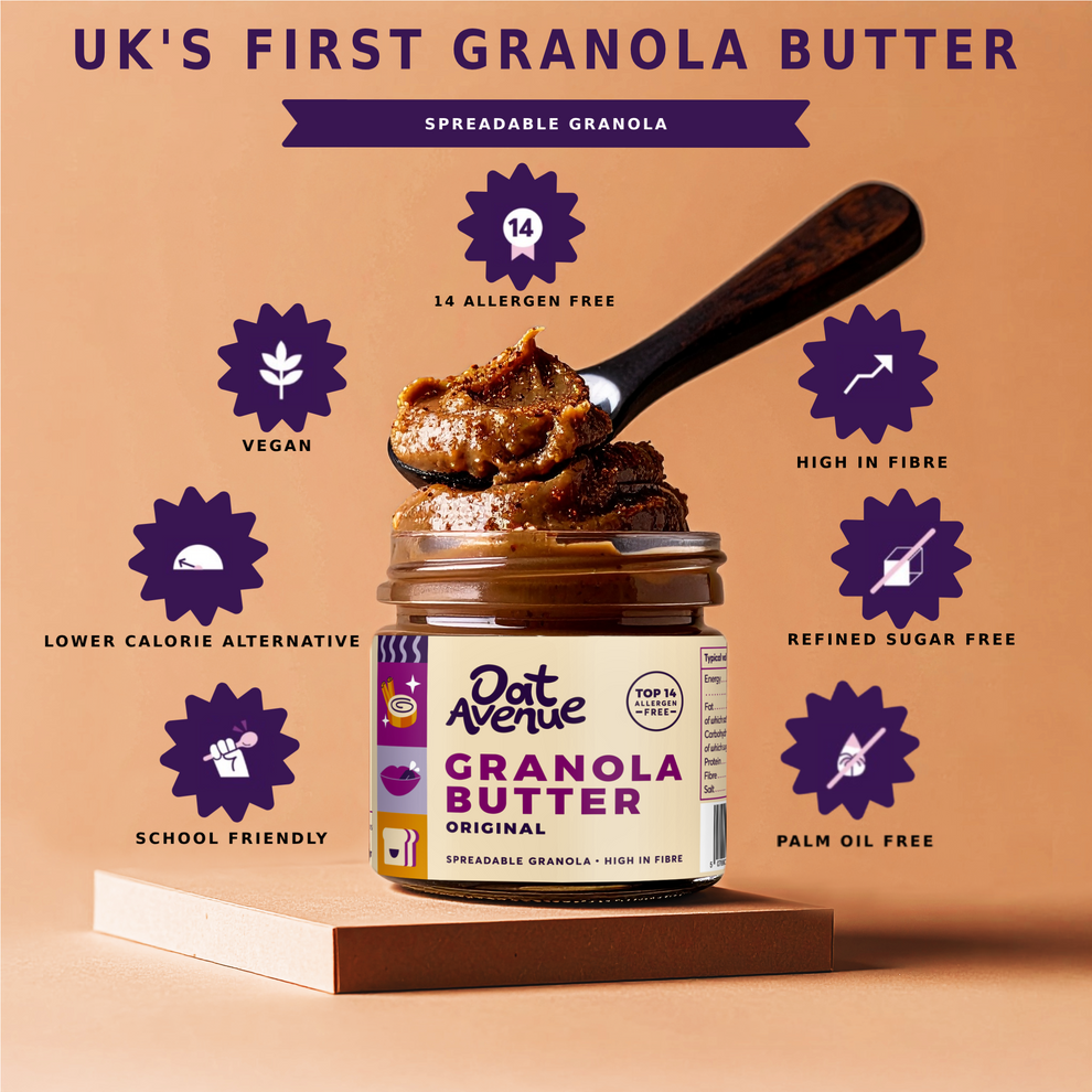 Original Granola Butter | The Perfect Nut Free Spread | Oat Avenue ...